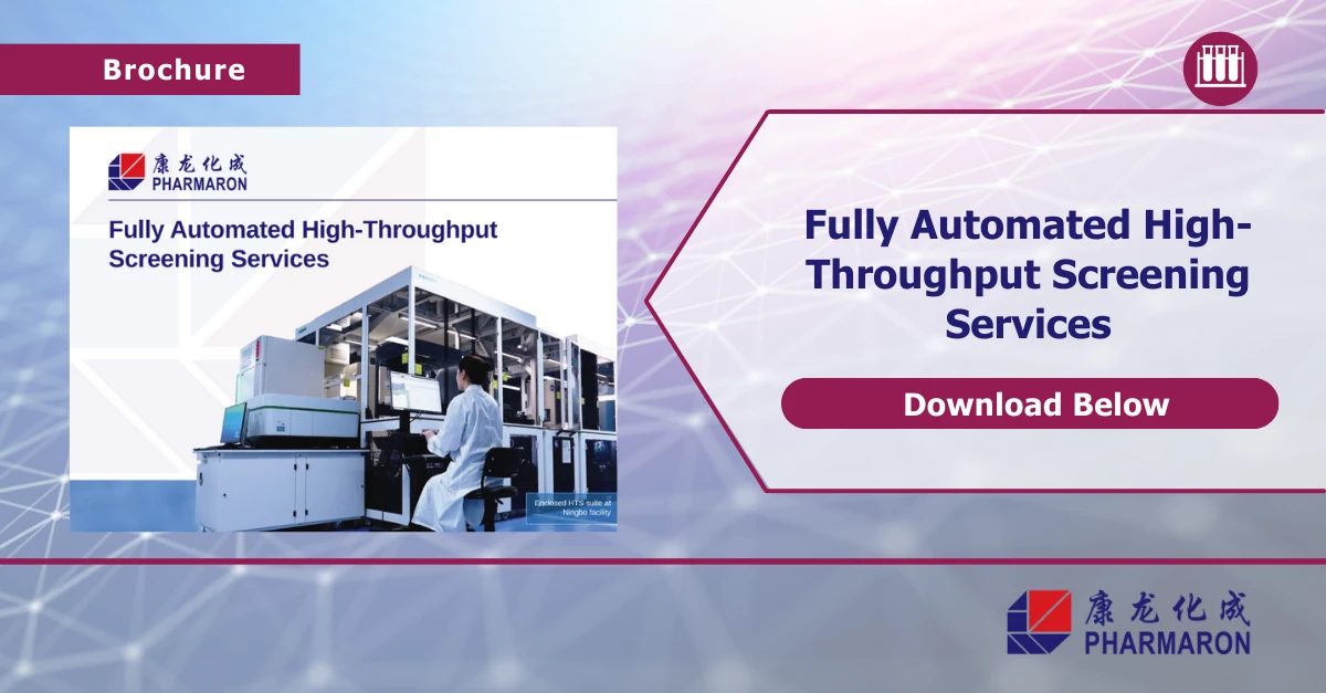 Fully Automated High-Throughput Screening Services - Pharmaron