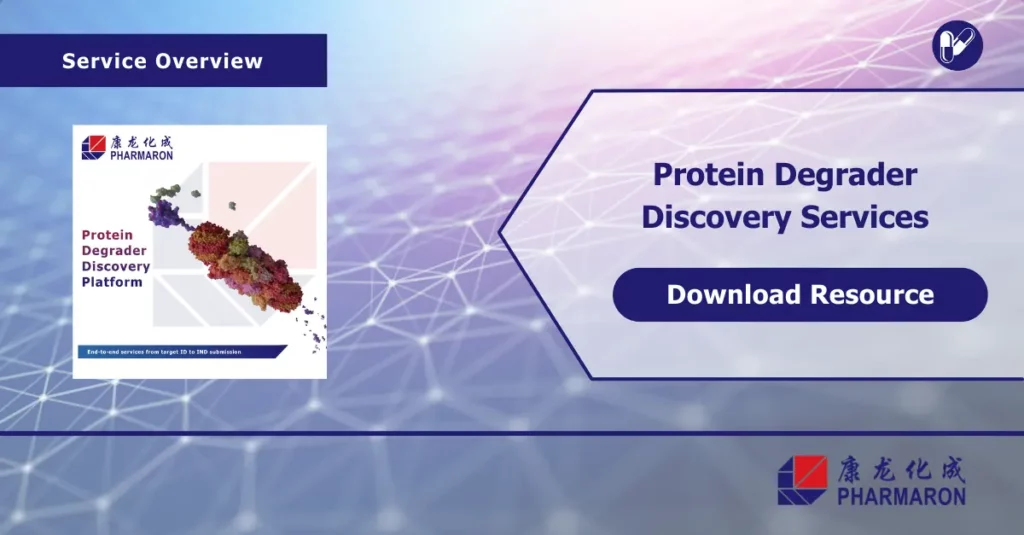 Targeted Protein Degradation I Pharmaron CRO Services