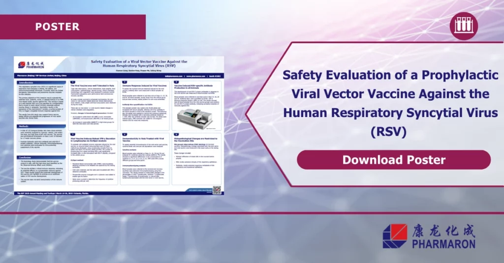 Vaccine Safety Studies I Pharmaron Preclinical Services