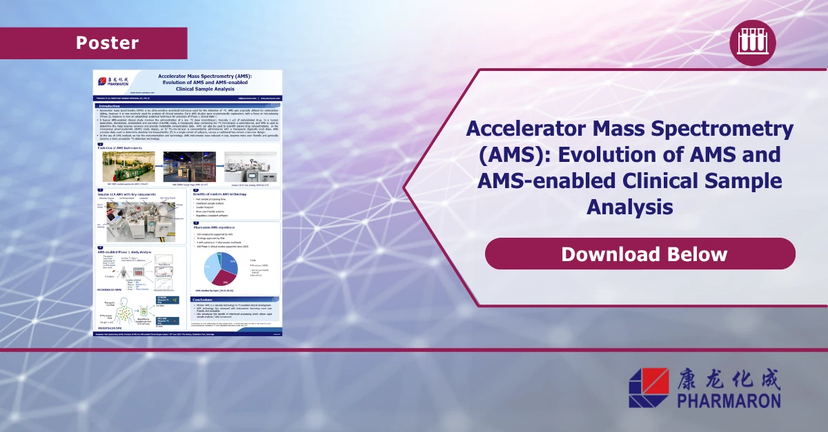 Accelerator Mass Spectrometry In Radiolabelled Analysis