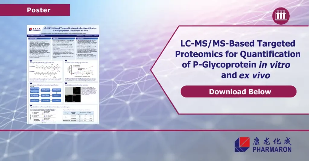 P-glycoprotein Membrane Transporter: Accurate Quantification